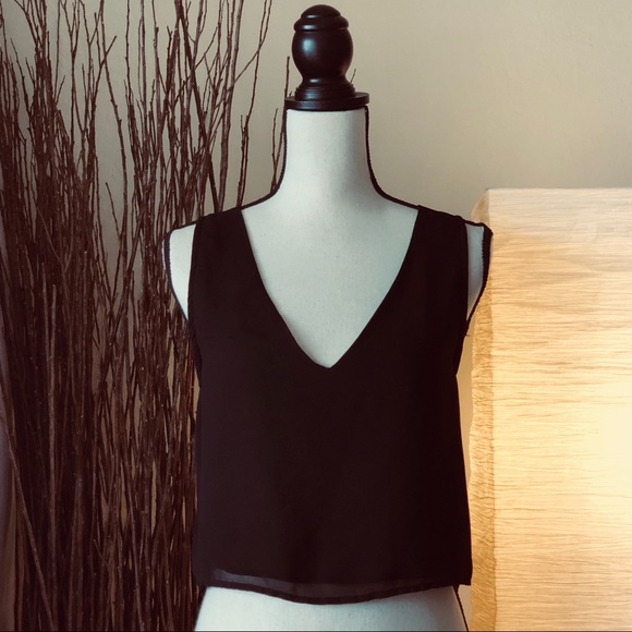 Brandy Melville | Tops | Brandy Melville Heart Cutout Crop Tank | Poshmark